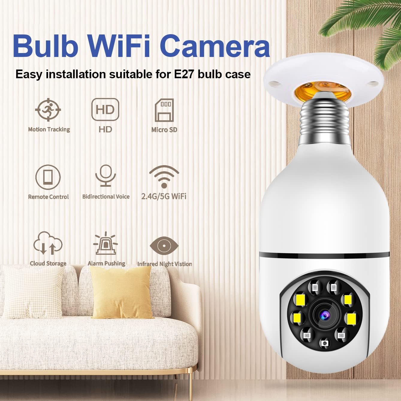 Wild Synapse SUN-003T2 Light Bulb Security Camera System - Brisbane ...